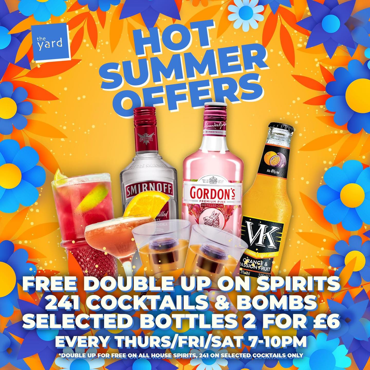 Menu - The Yard Coventry