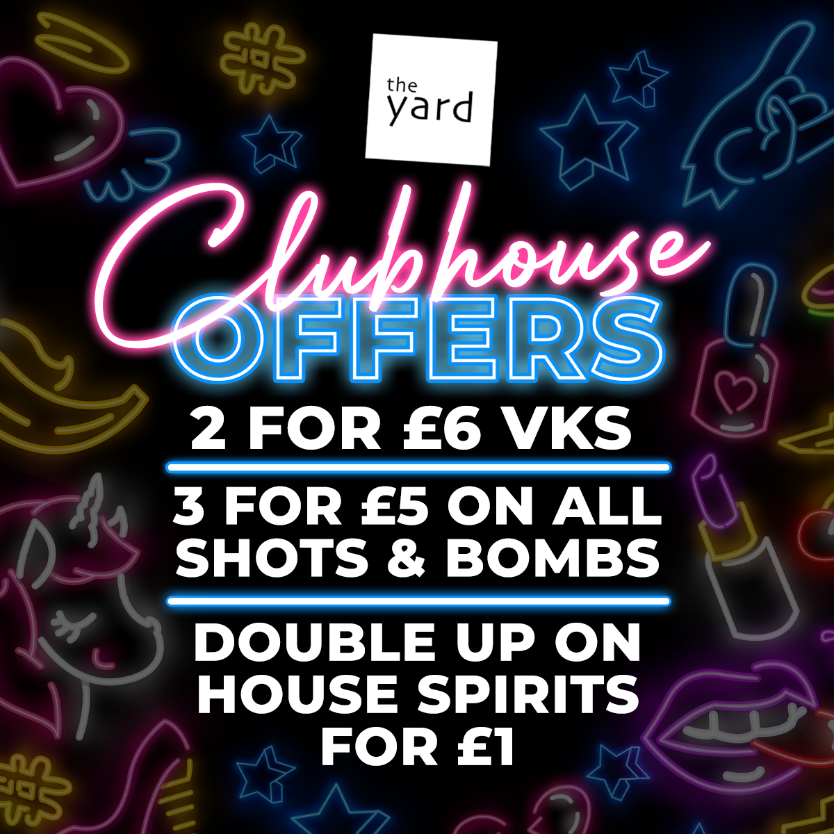 Menu - The Yard Coventry