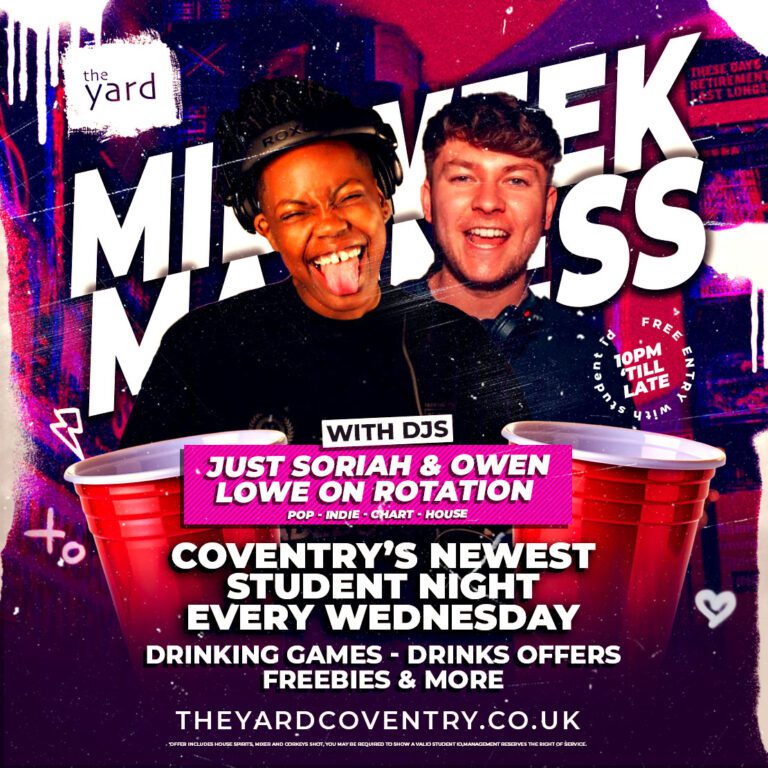 Events - The Yard Coventry